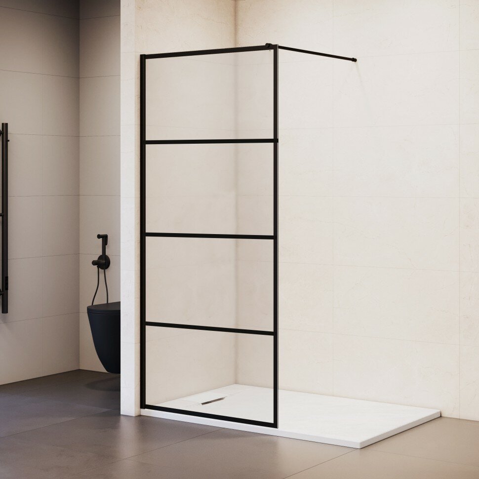 Душевая перегородка RGW WA-019B (С рисунком (шелкография), 600)