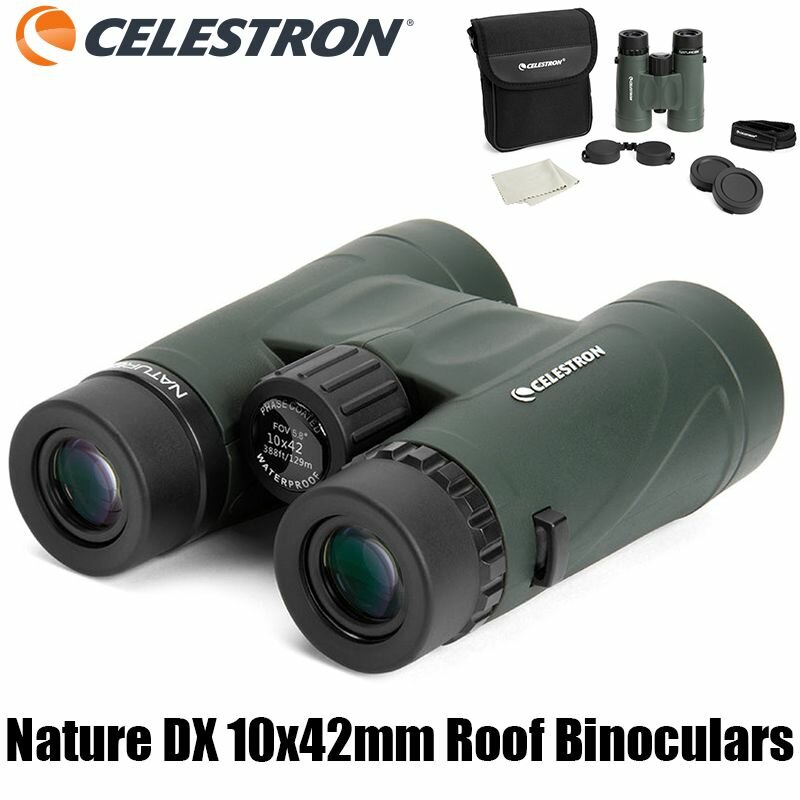 Бинокль celestron Nature DX 10x42mm Roof Binoculars