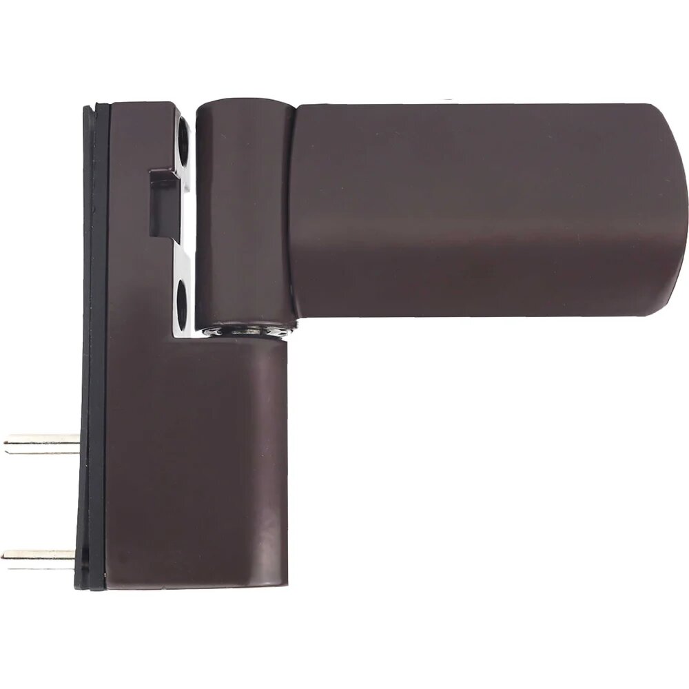 Петля DORF PS27 для ПВХ дверей (аналог Roto PS27) 150 кг, 105 мм, коричневая 8019 DORF_PS27_ALL_150_8019(515al )