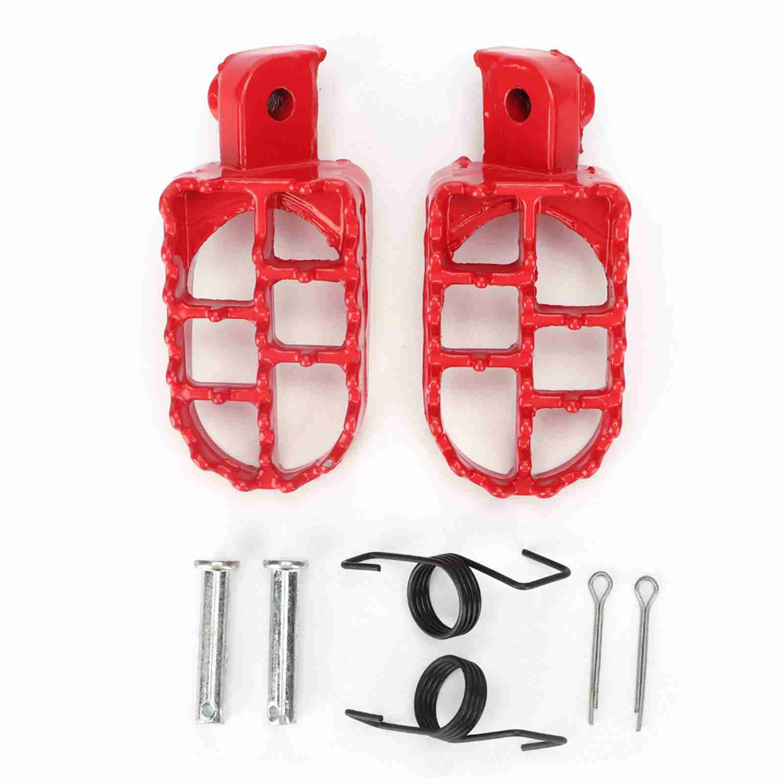 2 шт. алюминиевые подножки для мотоцикла-внедорожника, подножки для пассажира, подножки для мотоцикла