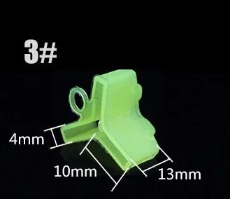 Пластиковые рыболовные чехлы для тройных крючков 20 шт. C