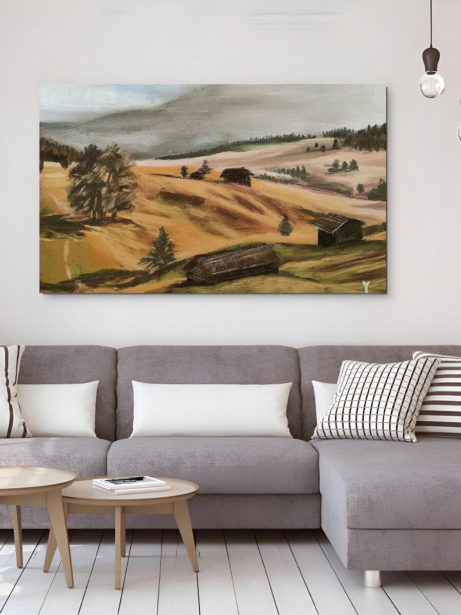 Картина на стену для интерьера от бренда Pechat Vip из категории Пастель 50х70 см.