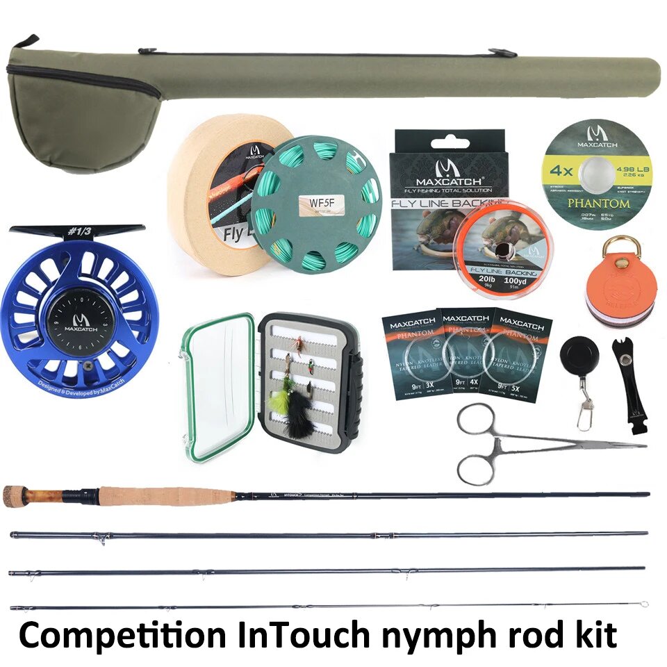 Maximumcatch Комплект удочки для нимф 10.5FT 3WT 4PC