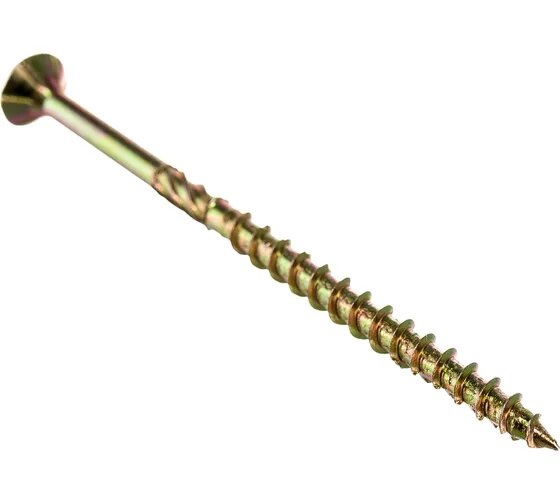Саморез для дерева с фрезой INFIX потайн. 3.5х60 ЦЖ, TX 15 500 шт. 66083