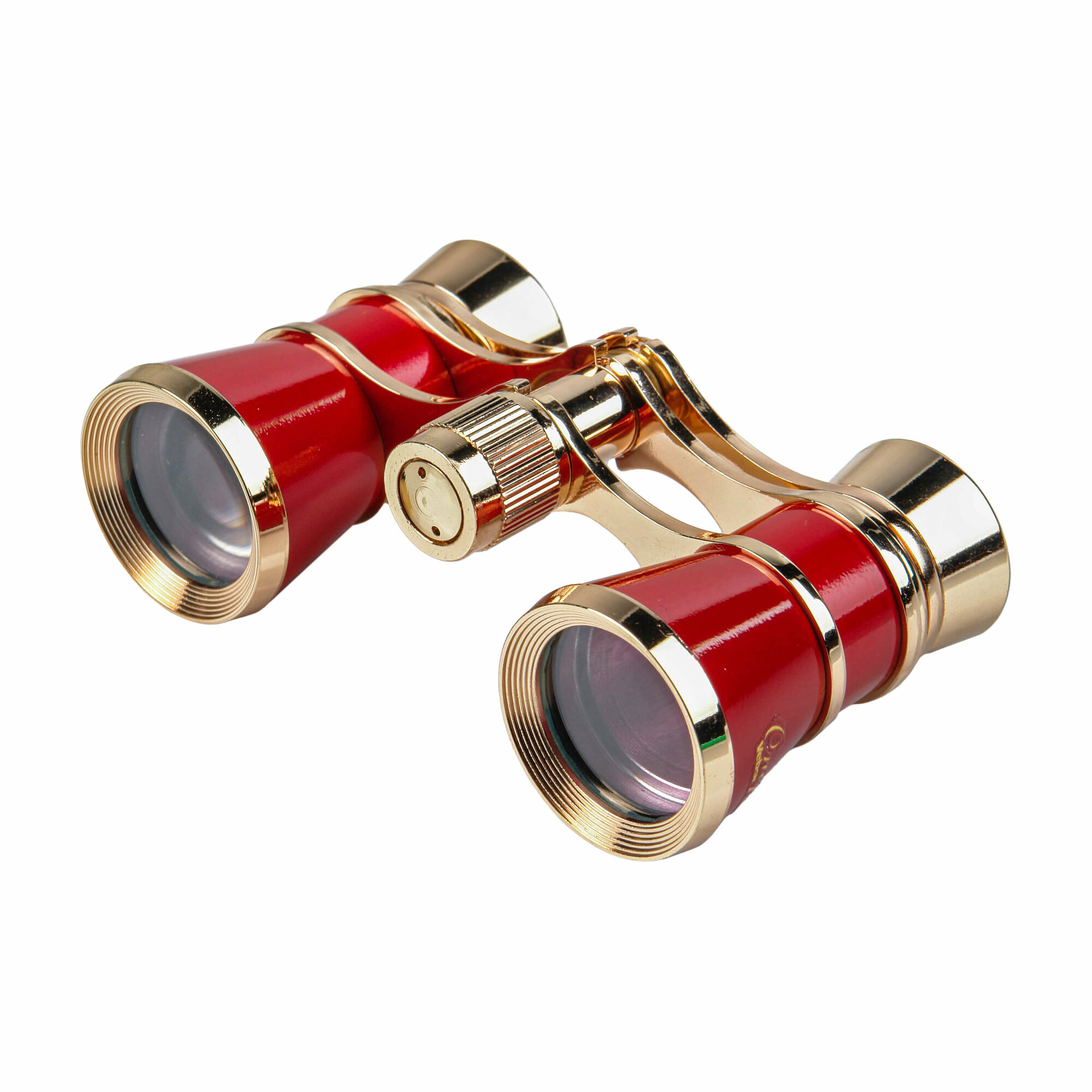 Бинокль театральный БГЦ 3x25 B24 (красный с фокус.) мощный, экскурсионный, туристический