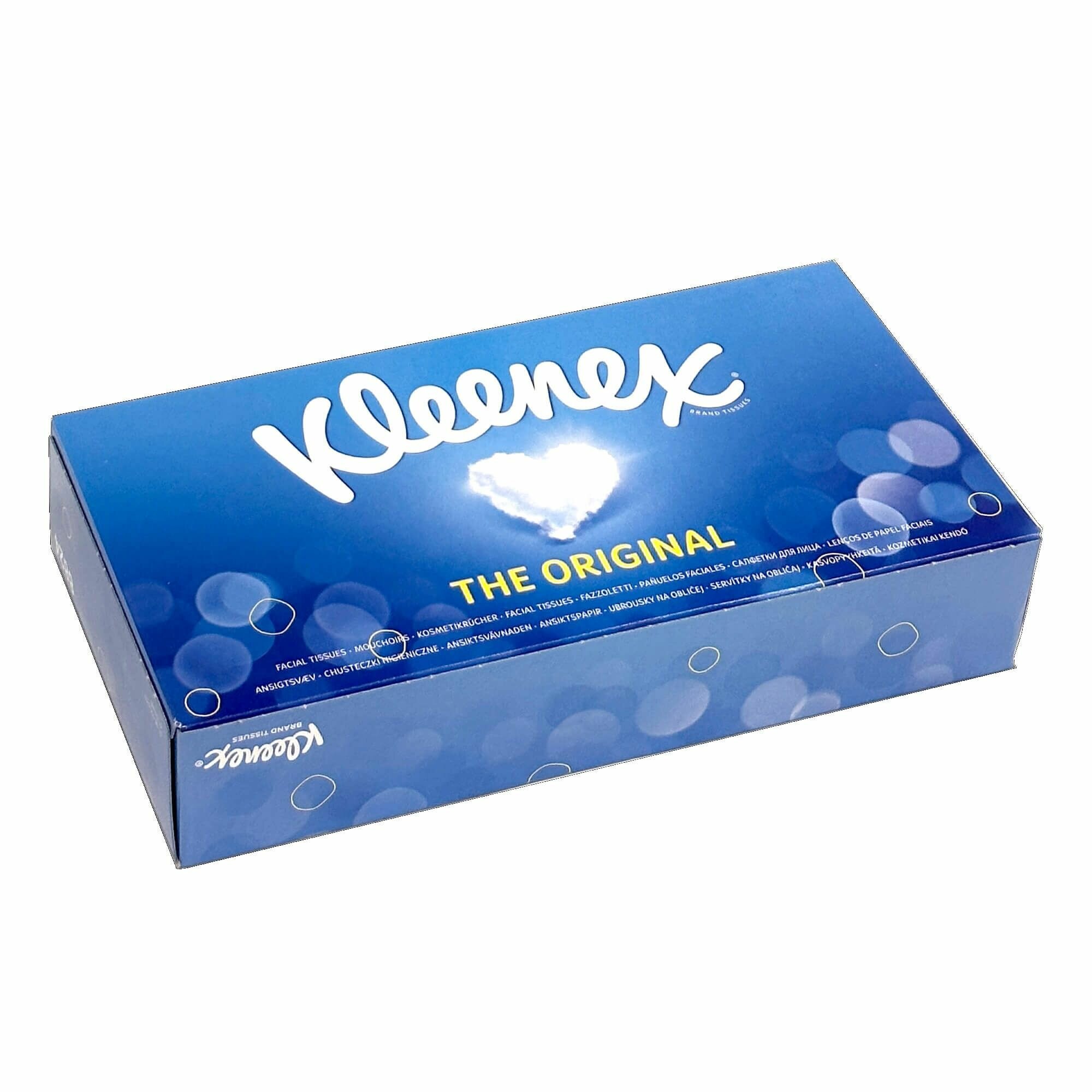 Салфетки бумажные косметические для лица Kleenex / Клинекс 8824, 4 шт.