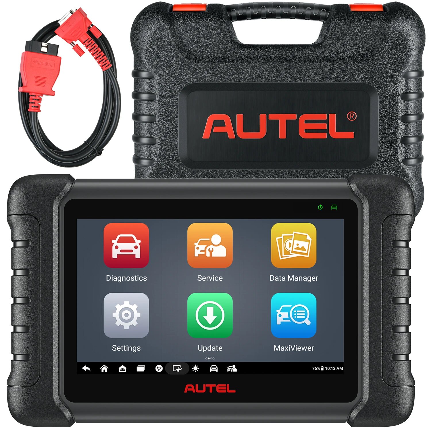 Сканер Autel MaxiCheck MX808S — автомобильный диагностический инструмент OBD2, американская версия MaxiCOM MK808S/ MK808Z, более 3000 тестов, более 28 услуг