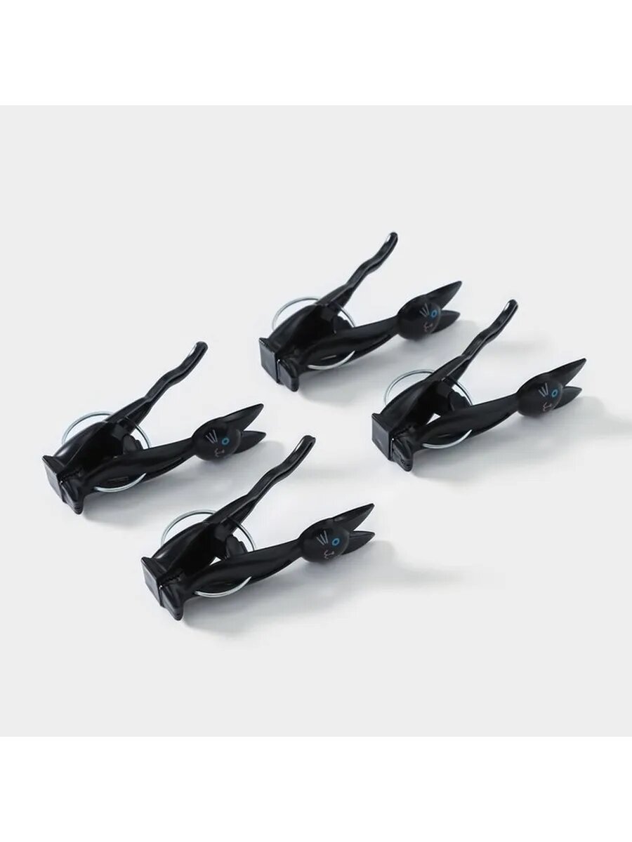 Коты - набор прищепок для белья, 4 шт.