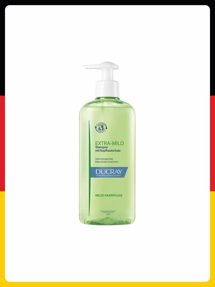 Шампунь для волос Ducray Extra Mild, 400 ml