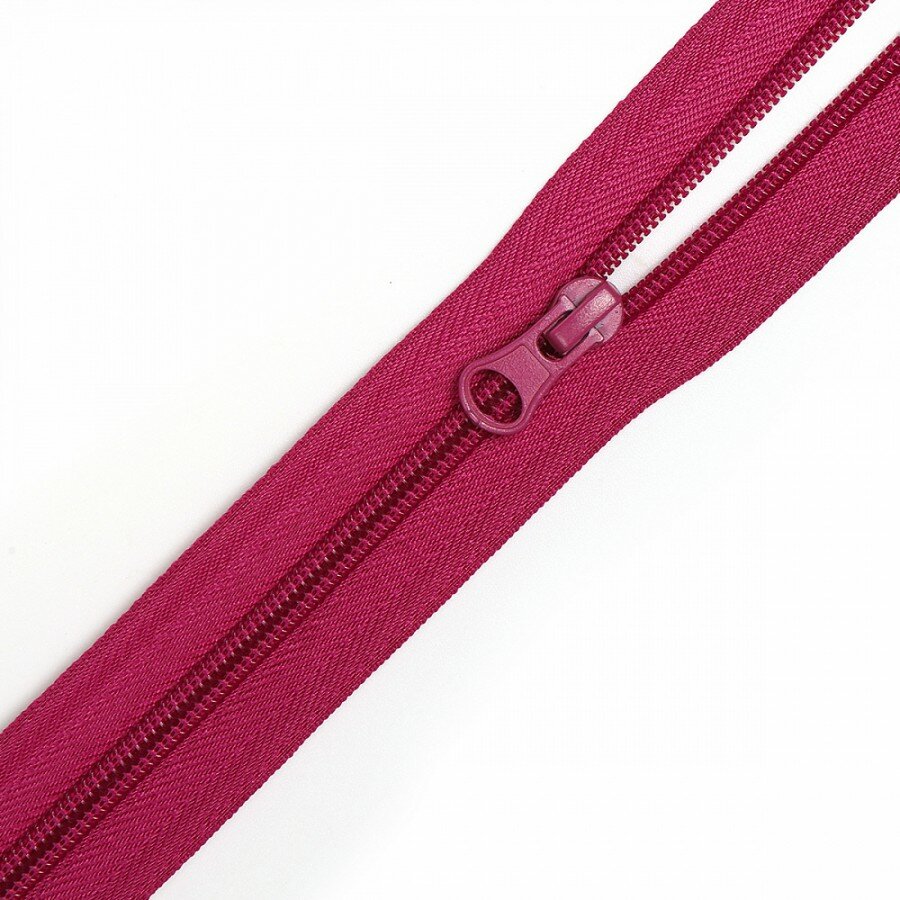 Молния MaxZipper пласт. спираль N5-N 18см н/р цв. S258 яр. фуксия уп.50шт