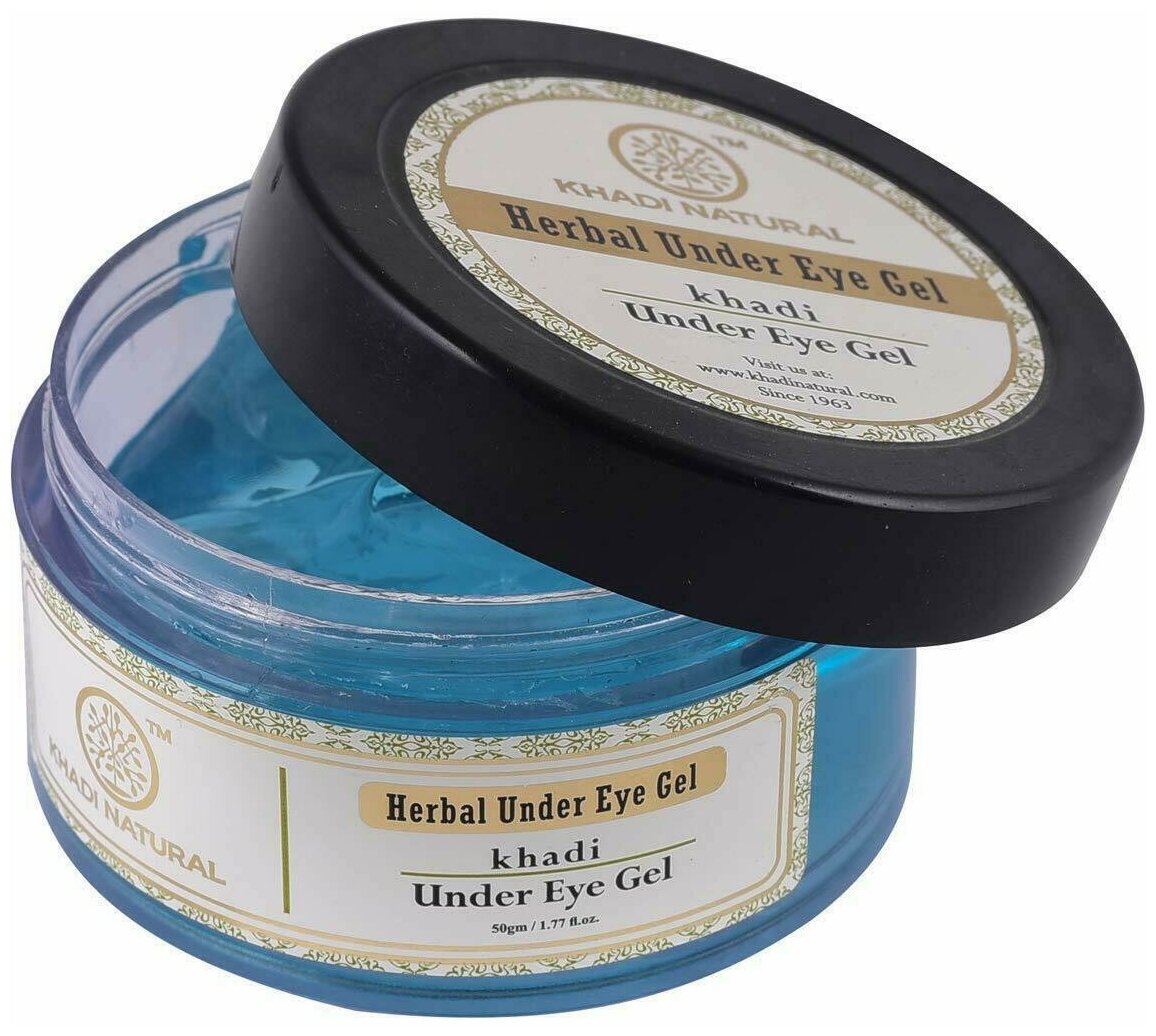Гель для кожи вокруг глаз, Кхади / Under eye gel, Khadi, 50 гр.