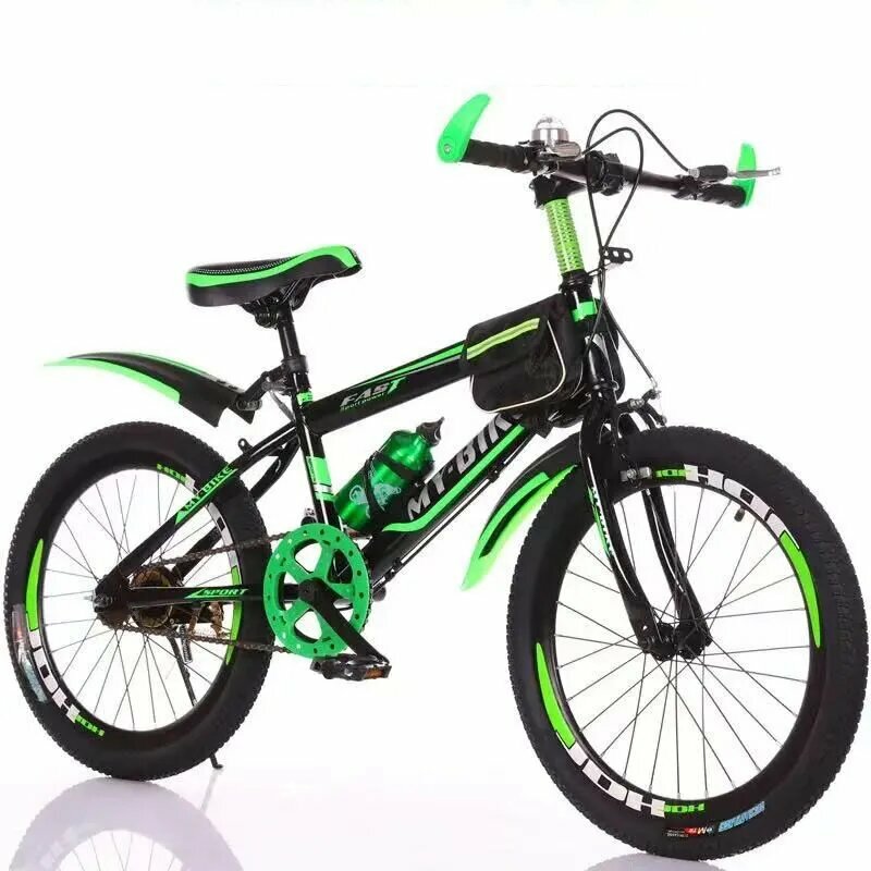 Мальчики и девочки, 6-17 лет, 18-дюймовый горный велосипед YZ