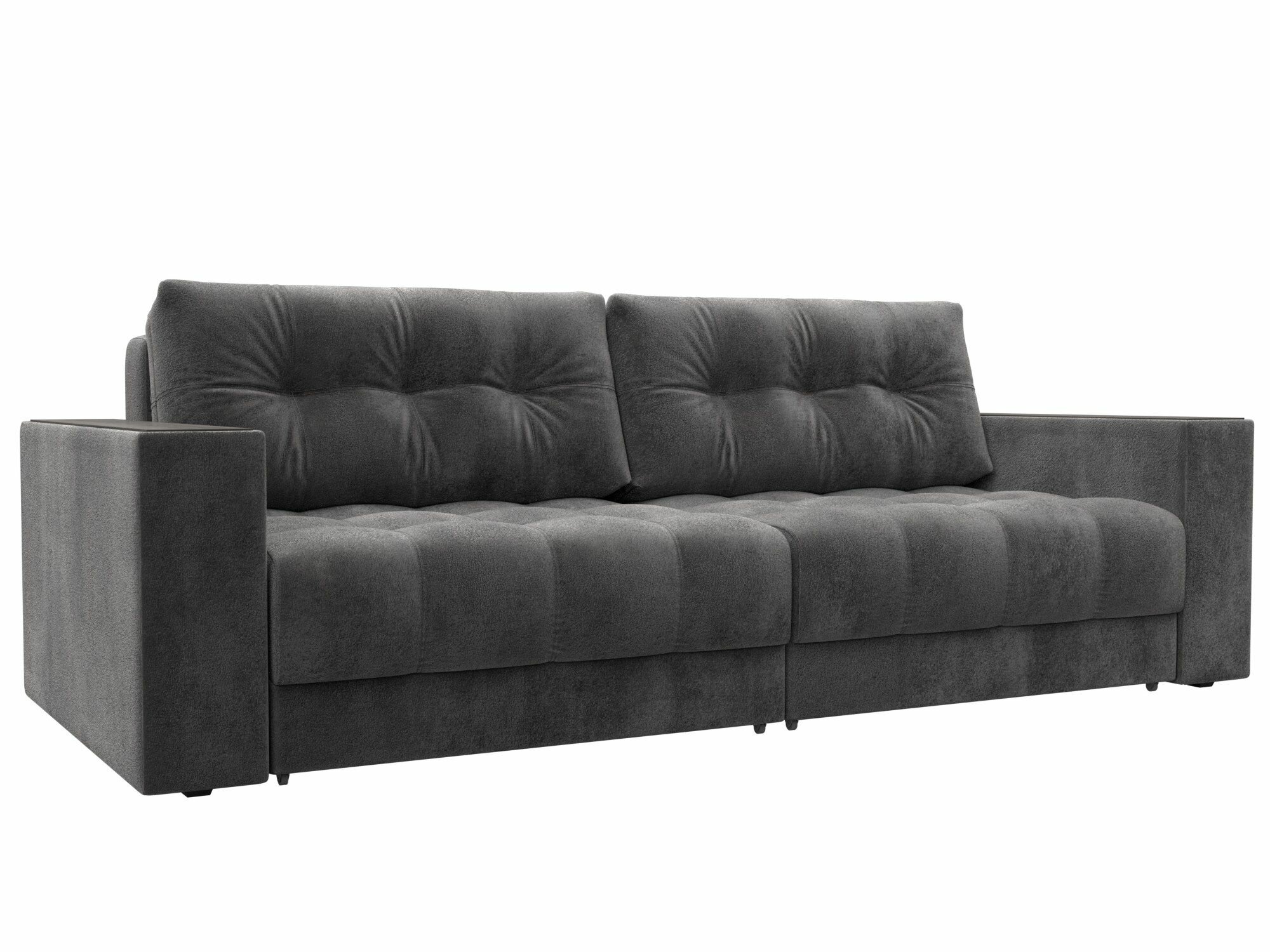 Диван прямой с декором Бруно НПБ, Велюр