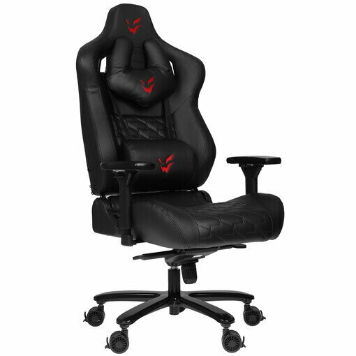 Игровое кресло Ardor Gaming "Force Armor 3000M", подлокотники, подголовник, черное