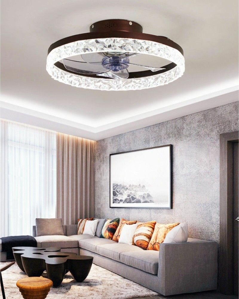 Люстра-вентилятор, LED, 30 Вт — фото 1