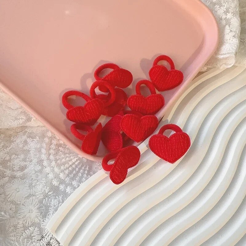 Детские повязки для волос CUTE BOWS Красный, FQ050-1