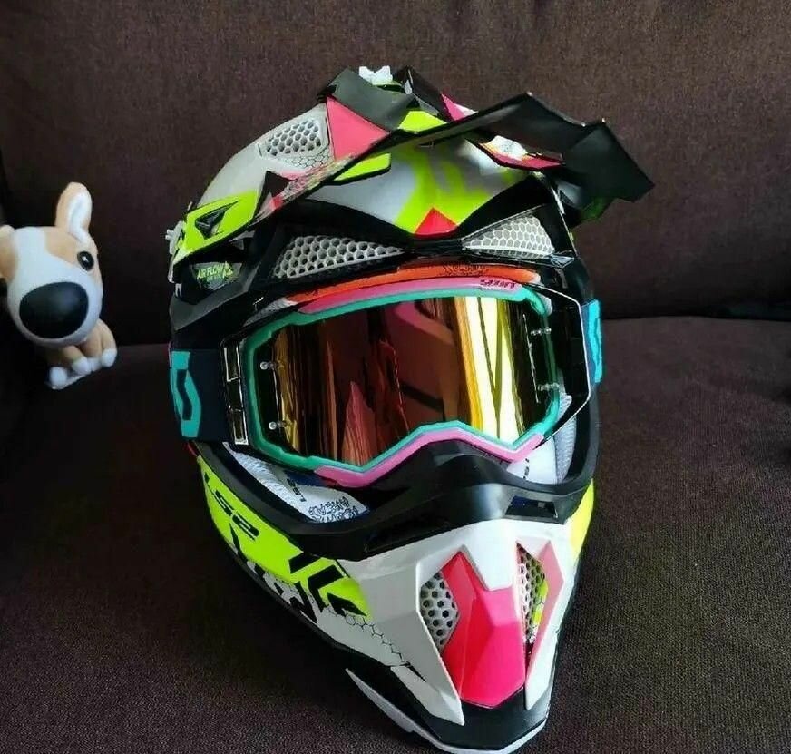 Очки для мотокросса Scott для UTV MTB ATV Внедорожный мотоциклетный шлем