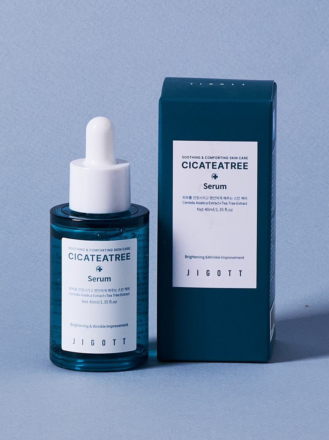 Jigott Успокаивающая сыворотка для чувствительной кожи 40мл Cicateatree Serum