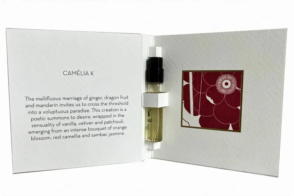 Ella K Camelia K Парфюмерная вода унисекс 2 мл