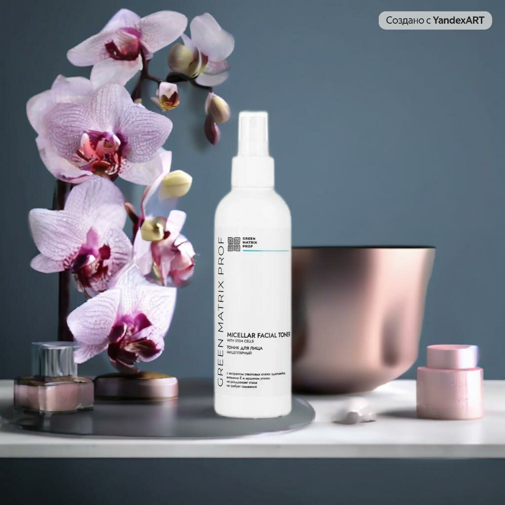 Мицеллярный тоник для лица Green Matrix Prof для всех типов кожи, 200мл
