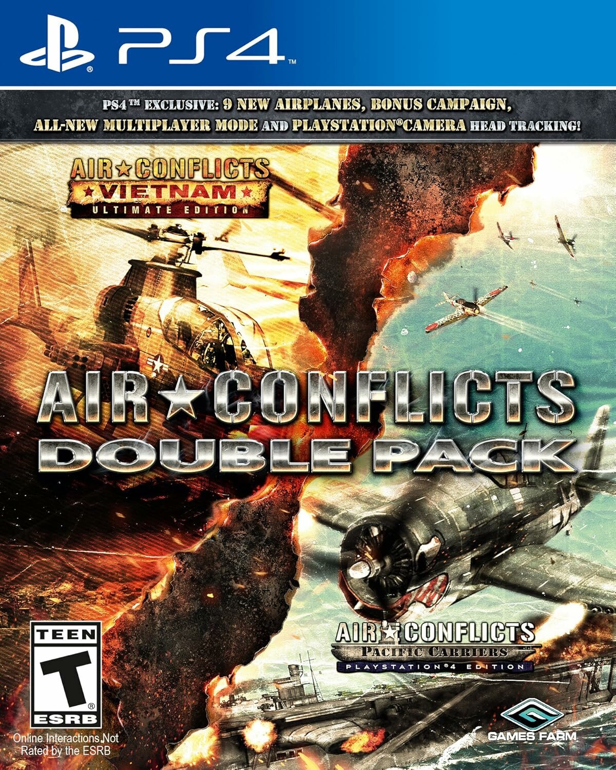 Air Conflicts Double Pack PS4 (русская версия)