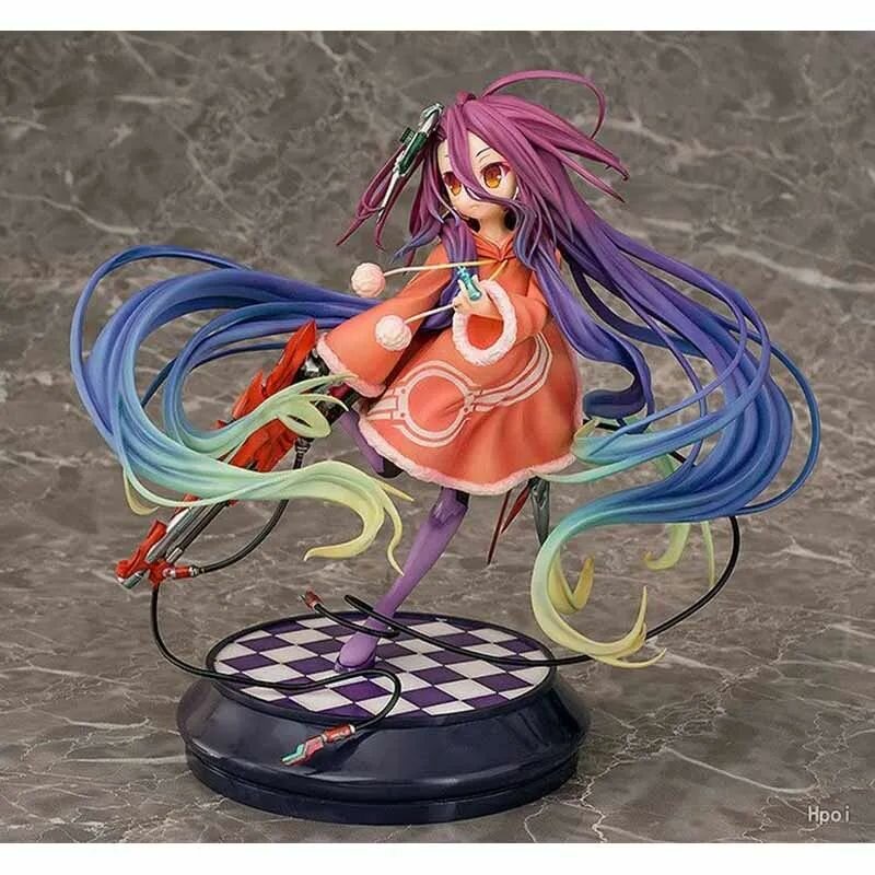 Фигурка аниме сексуальная девушка(Genuine Phat GSC Shuvi Dola SCHWI NO GAME NO LIFE ZERO)22cm-пакет