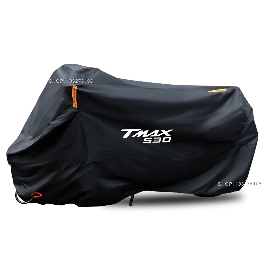 Чехол для мотоцикла, водонепроницаемый всесезонный пыленепроницаемый УФ защитный чехол 3XL for 220cm