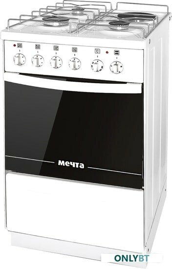 Комбинированная плита Мечта 450ГЭ, белый