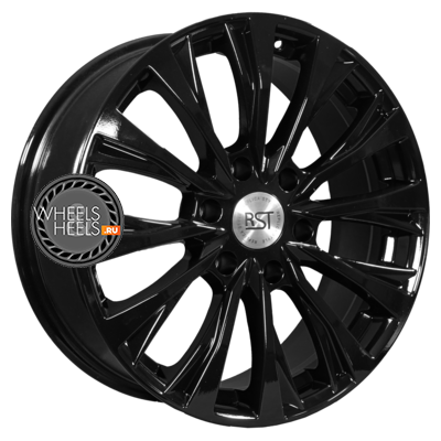 Диск автомобильный литой RST R109 19x7.5 6x139.7 et25 dia106.1 BL