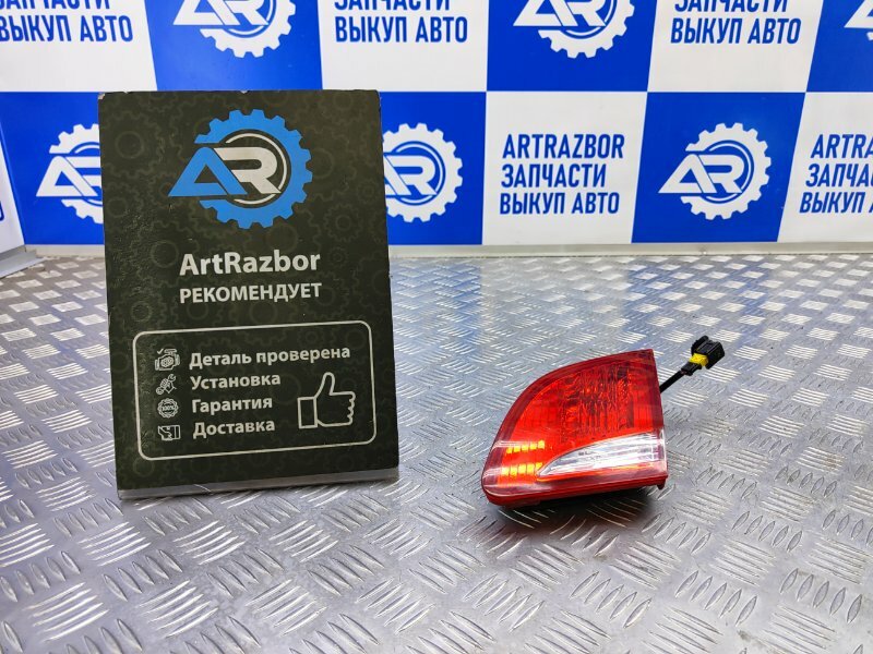 Б/У Фонарь задний правый Peugeot 408 4D / Пежо 408 4D 1.6 10FJBZ (EP6CDT MD) 150 Л.С 2013