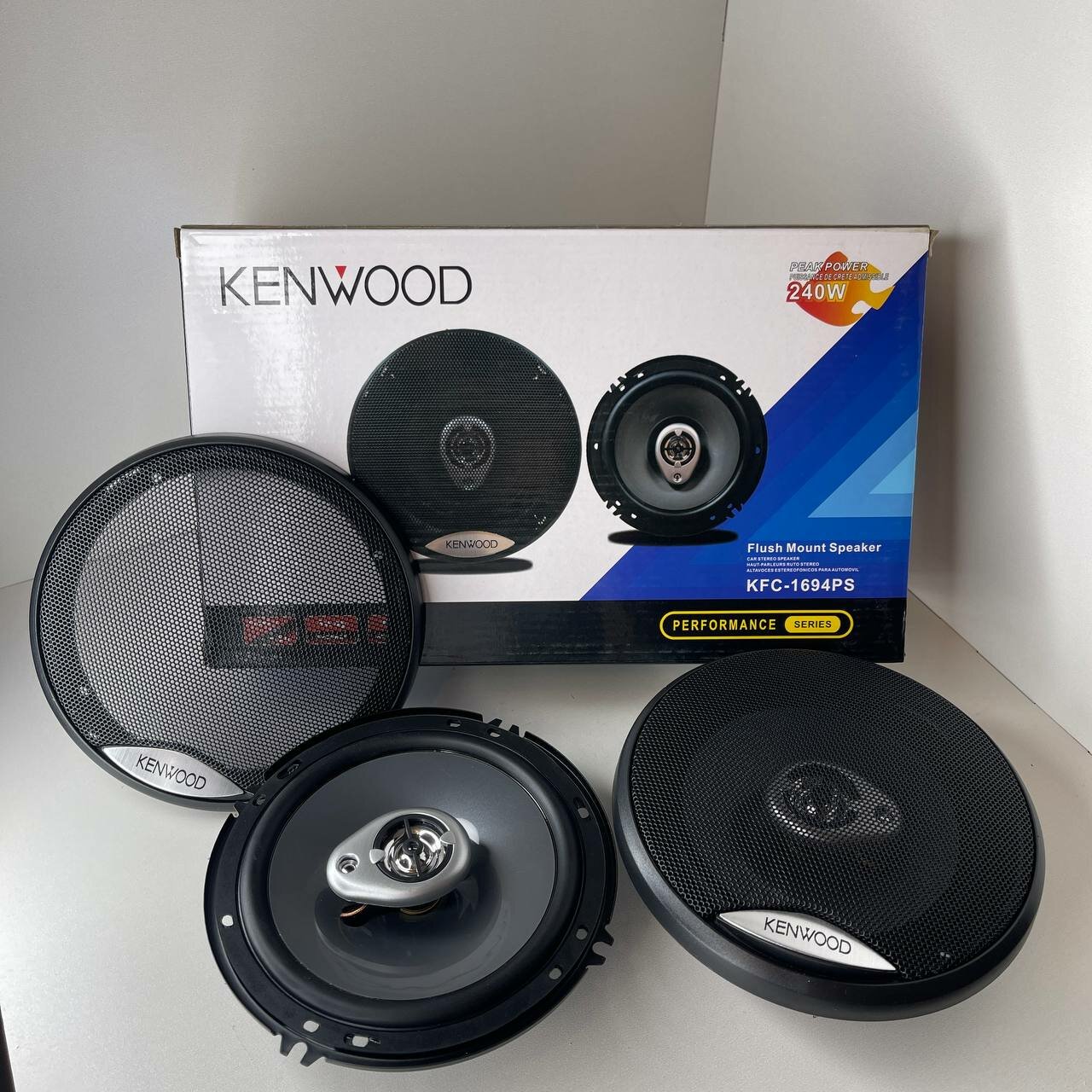 Автомобильные колонки KFC-1694PS, 3-х полосные, 240 Вт, 2 штуки