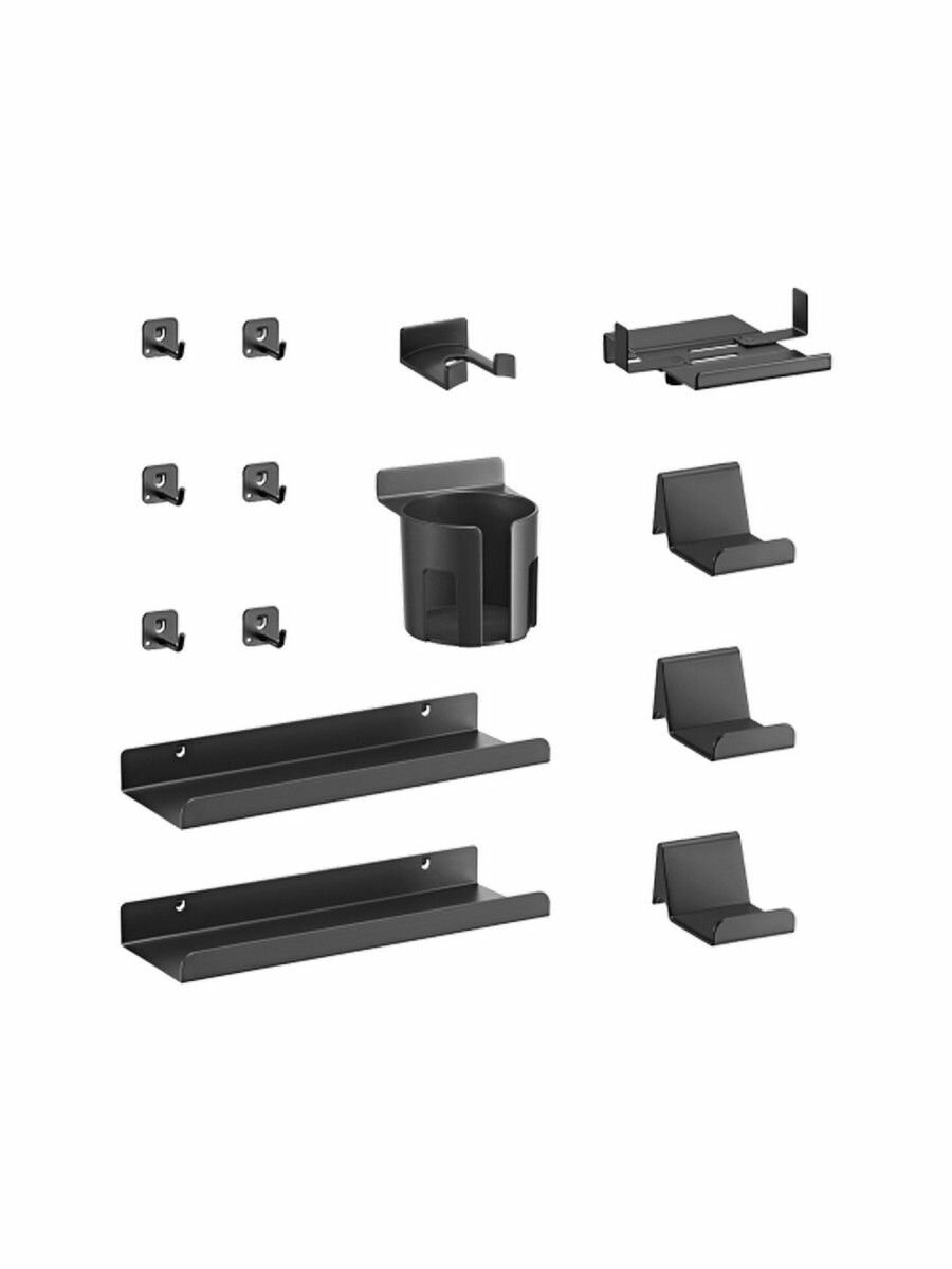 Набор аксессуаров для перфопанелей FoxGear FG-DAZZL-SET, черный