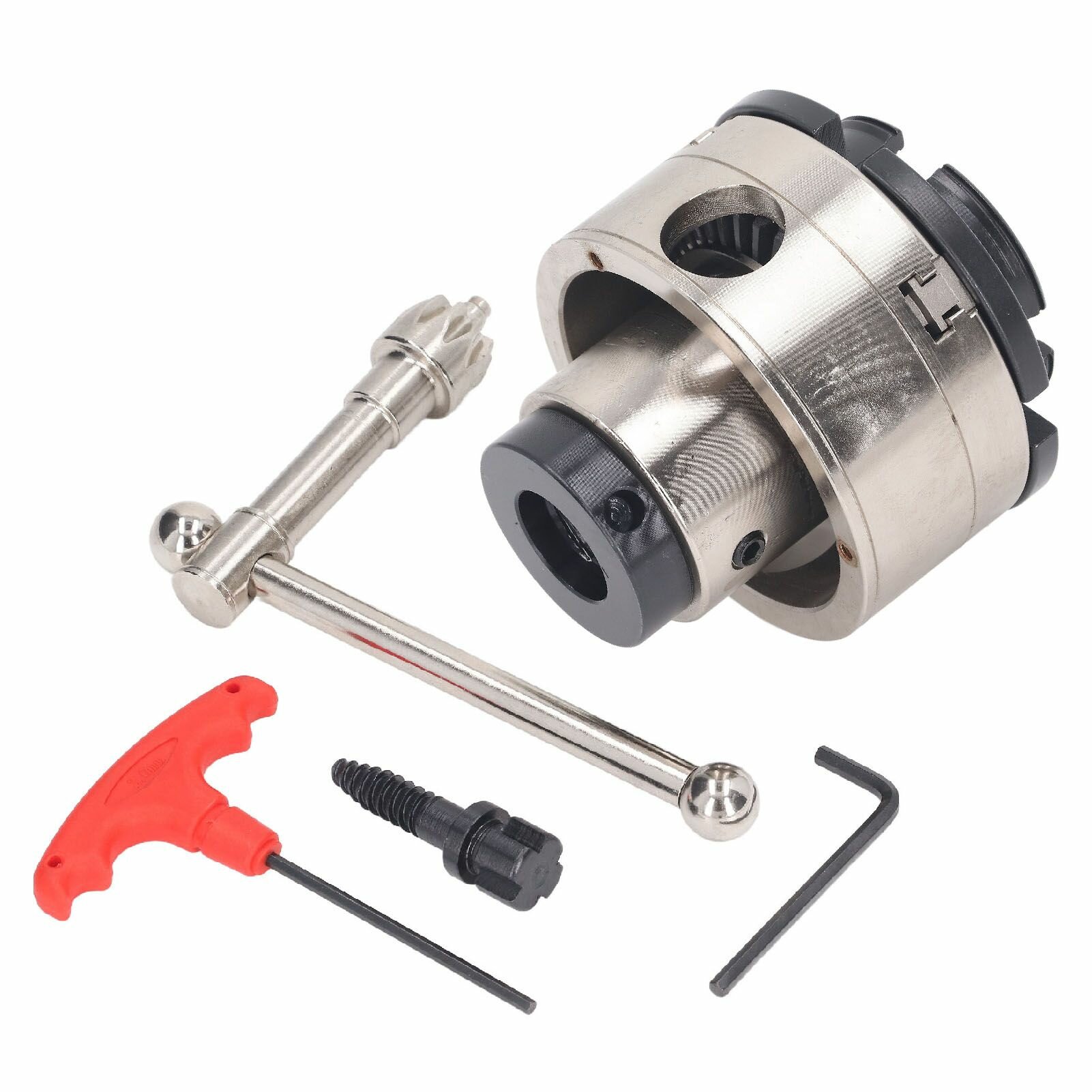 Токарный патрон 3.75", 4 кулачка, резьба M33x3.5