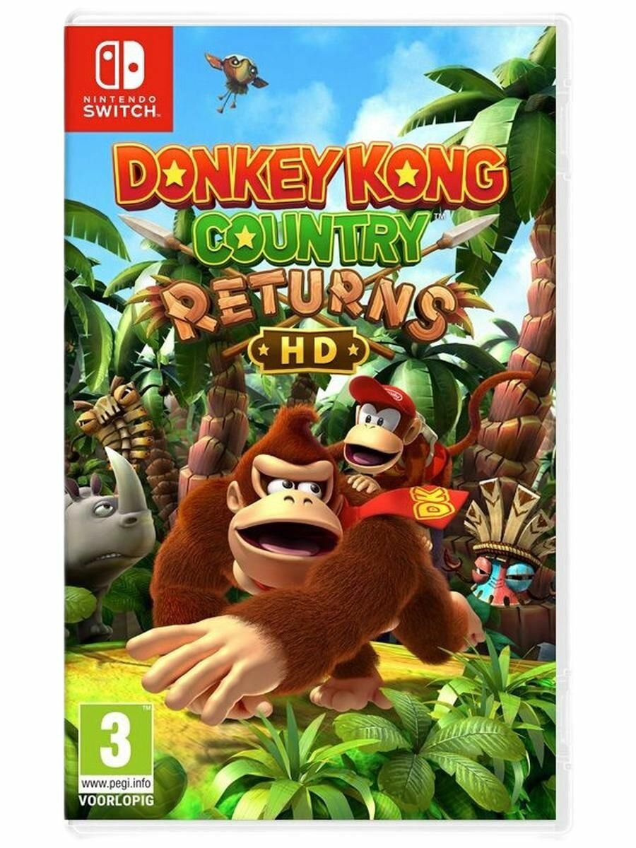 Игра Nintendo Switch Donkey Kong Country Returns HD
