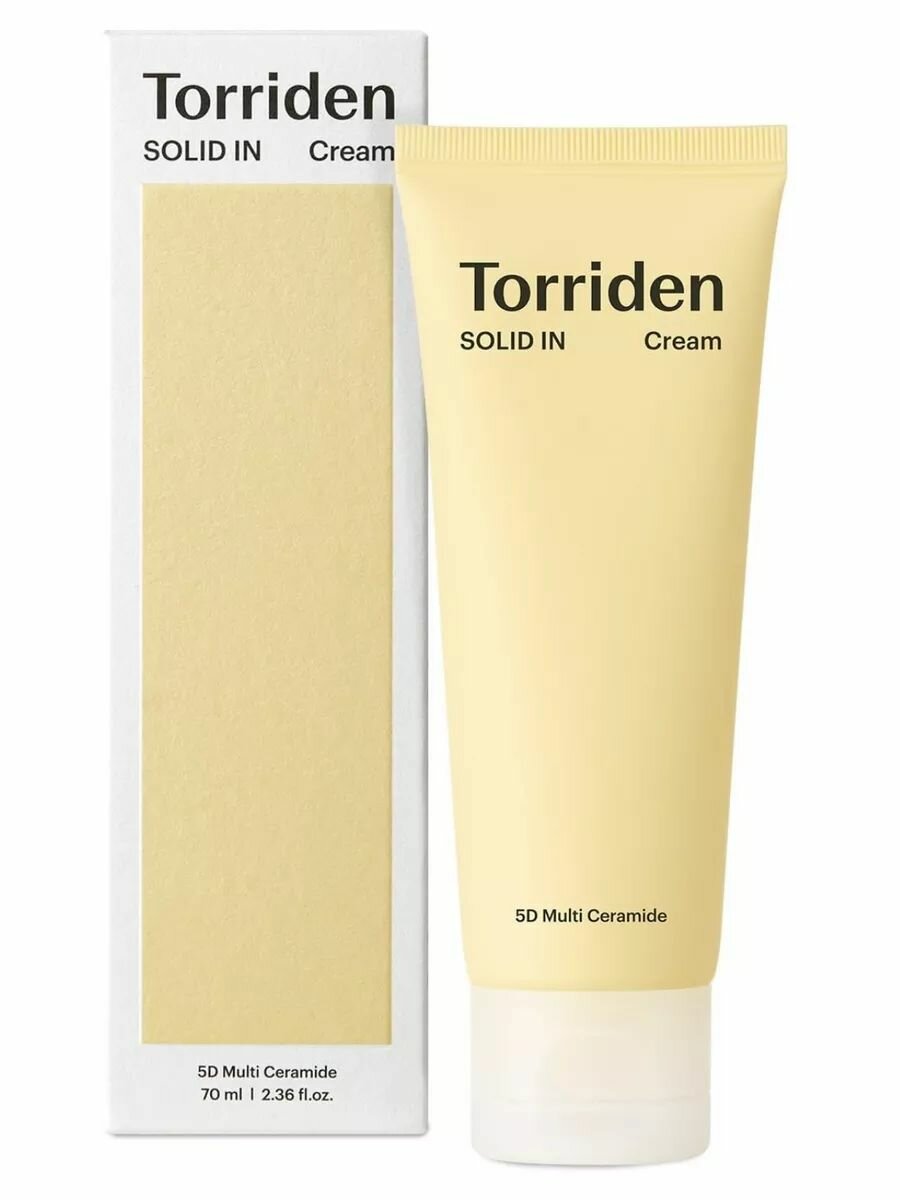 Барьерный крем Torriden SOLID IN Ceramide Cream с липидами и церамидами, 70ml
