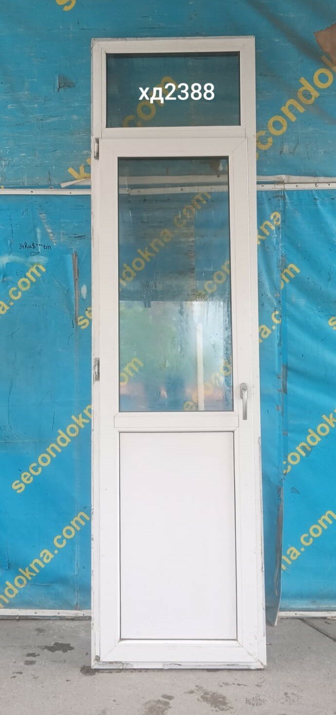 Дверь пластиковая Б/У 2570(в) 2180 об х 690(ш)