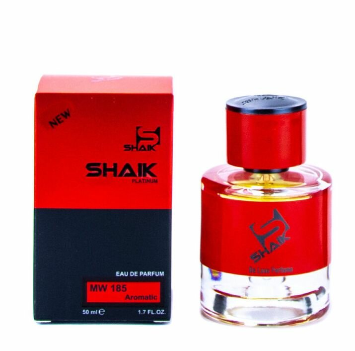 Парфюмерная вода унисекс SHAIK PLATINUM № 185 VODCA ROCKS масляные духи женские , унисекс туалетная вода 50 мл