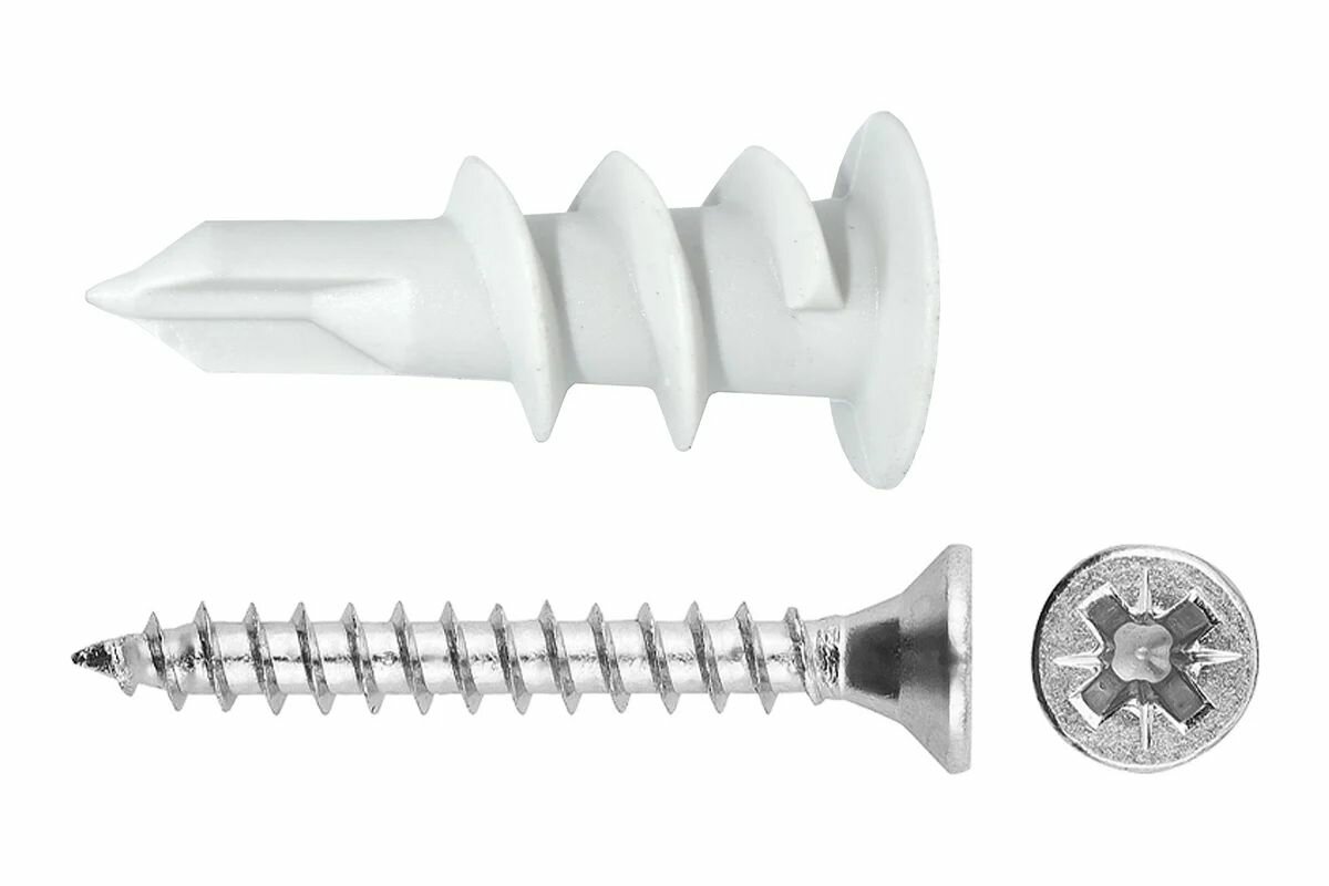 Дюбель DRIVA с шурупом Tecfi HF 15x32 4 шт 147479