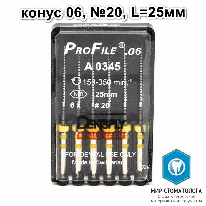 Профайл - Profile конус 06, №20, L 25 мм