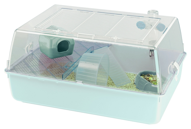 Ferplast Клетка для хомяков Mini Duna Hamster (55*39*27 см) Цвет мятный