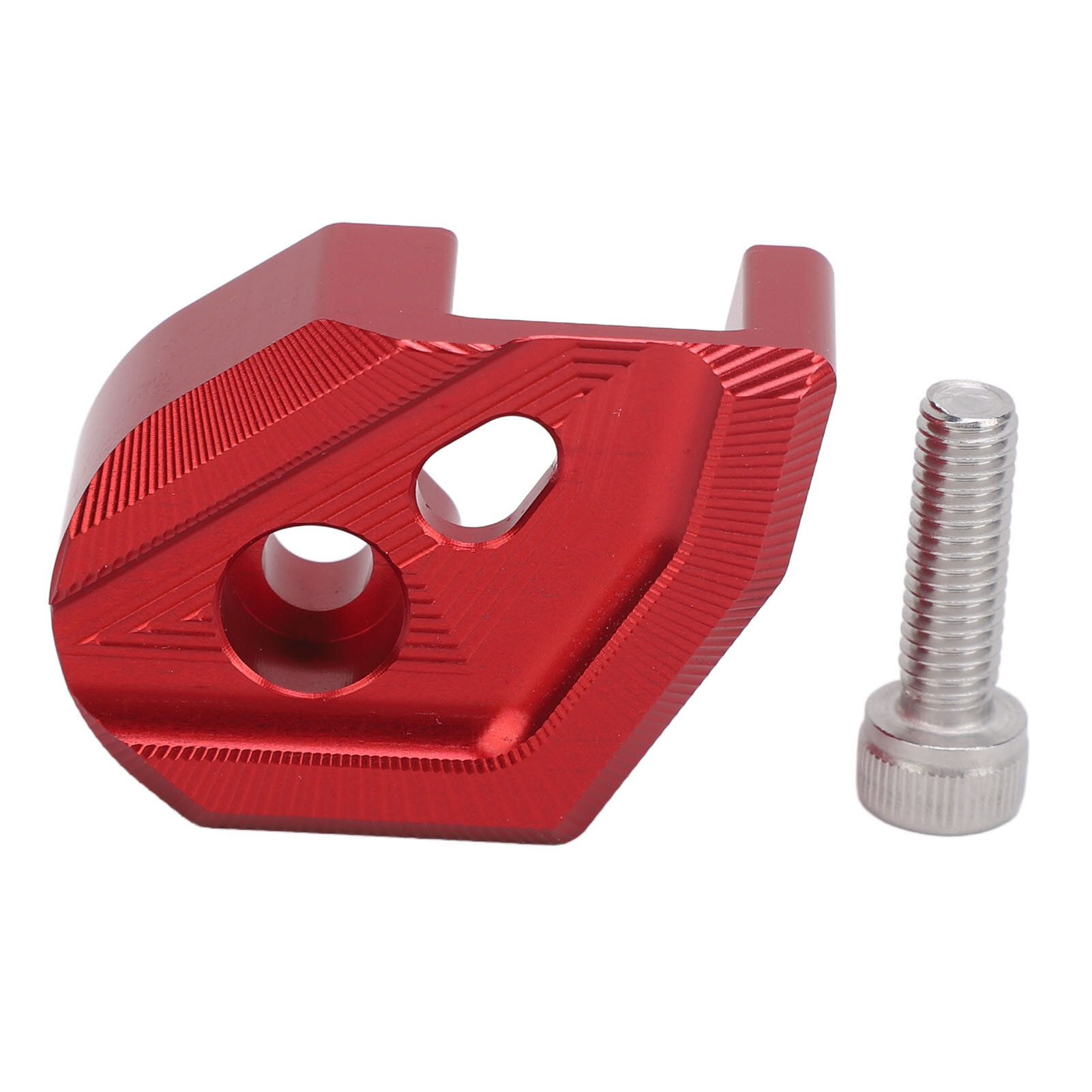 Защитная крышка датчика ABS переднего колеса из алюминиевого сплава красный для Yamaha XMAX/NMAX/NVX