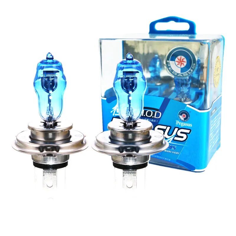 2x H4 9003 100 Вт Супер Белые Ксеноновые галогенные лампы автомобисветильник фары галогенные фары s противотумансветильник фары s Автомобильные фары светильник ры лампа