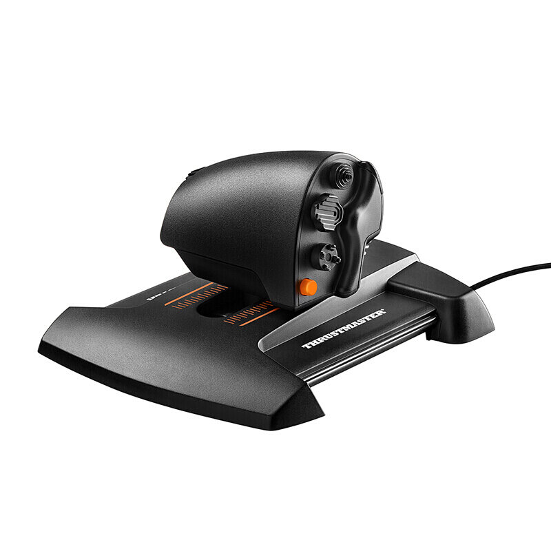 Thruster (THRUSTMASTER) Flight Joystick with Flight Throttle Simulator TWCS Supports PC
