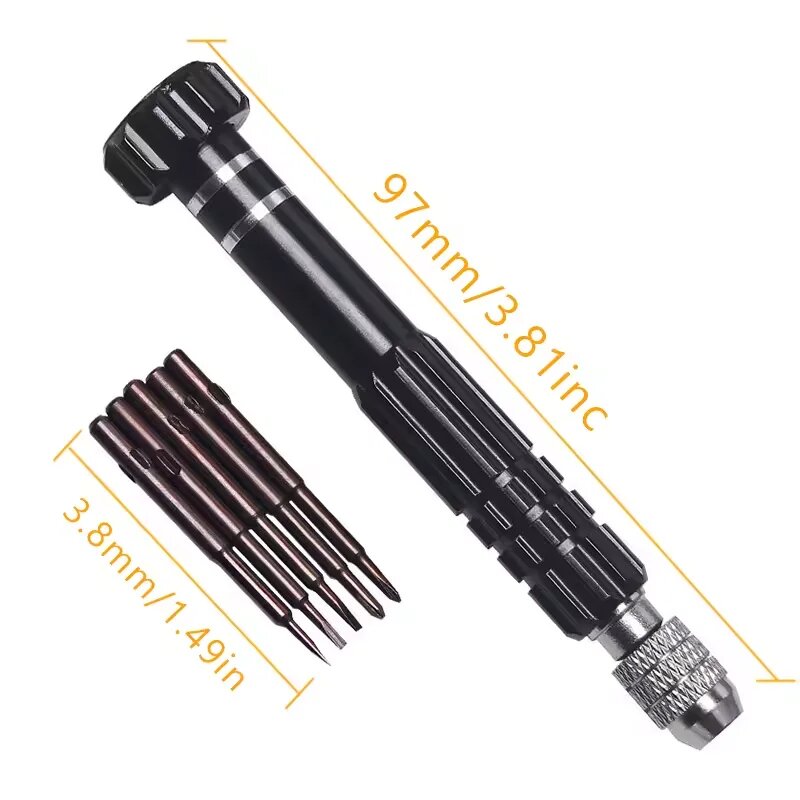 2025 5 в 1, комплект для ремонта отверток, отвертка для открытия телефона, инструменты для ремонта телефона для Iphone, Huawei, Xiaomi/цвет случайный