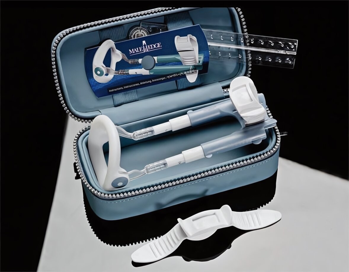 Экстендер Male Edge Basic, голубой, пластик, клинически одобрен