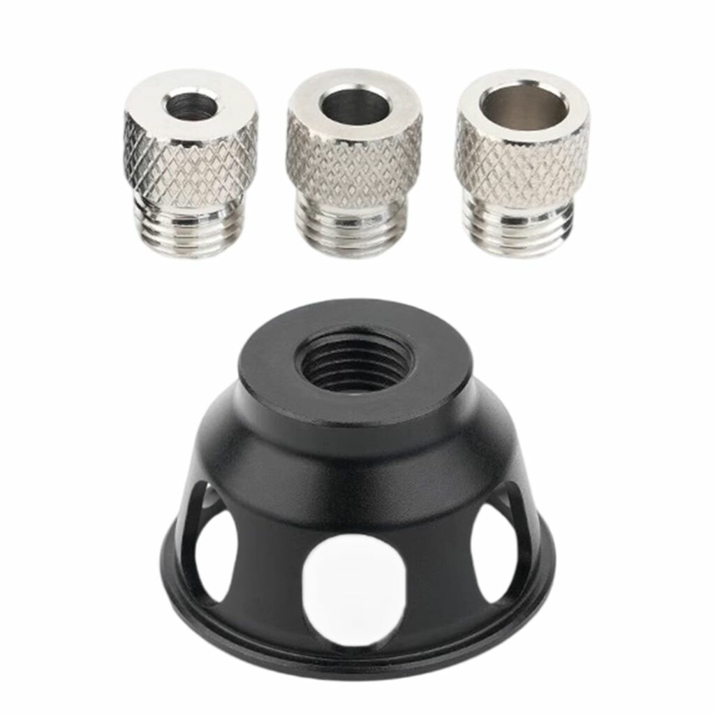 Инструменты для самостоятельной работы по дереву, вертикальный локатор пуансонов, Основной корпус + 3 буровых втулки