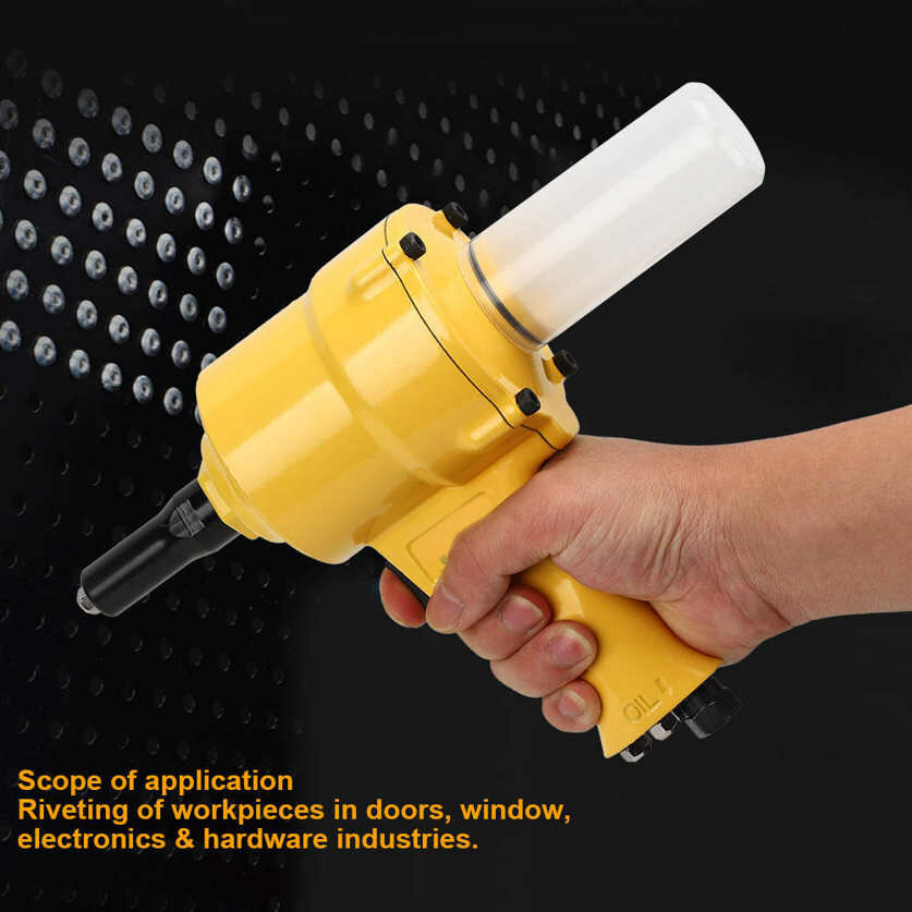 Пневматический заклепочник, заклепочная машина, легкий пневматический деревообрабатывающий клепальный инструмент, ударопрочный, с 2 лапками