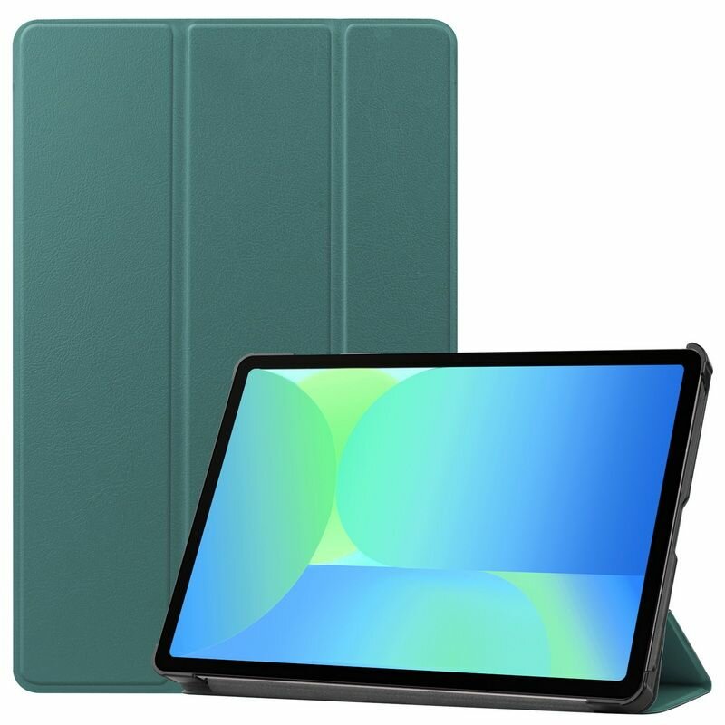 Ультратонкий жесткий чехол из искусственной кожи для Samsung Galaxy Tab S10 FE / S9 FE 10,9 дюйма SM-X520 / X510