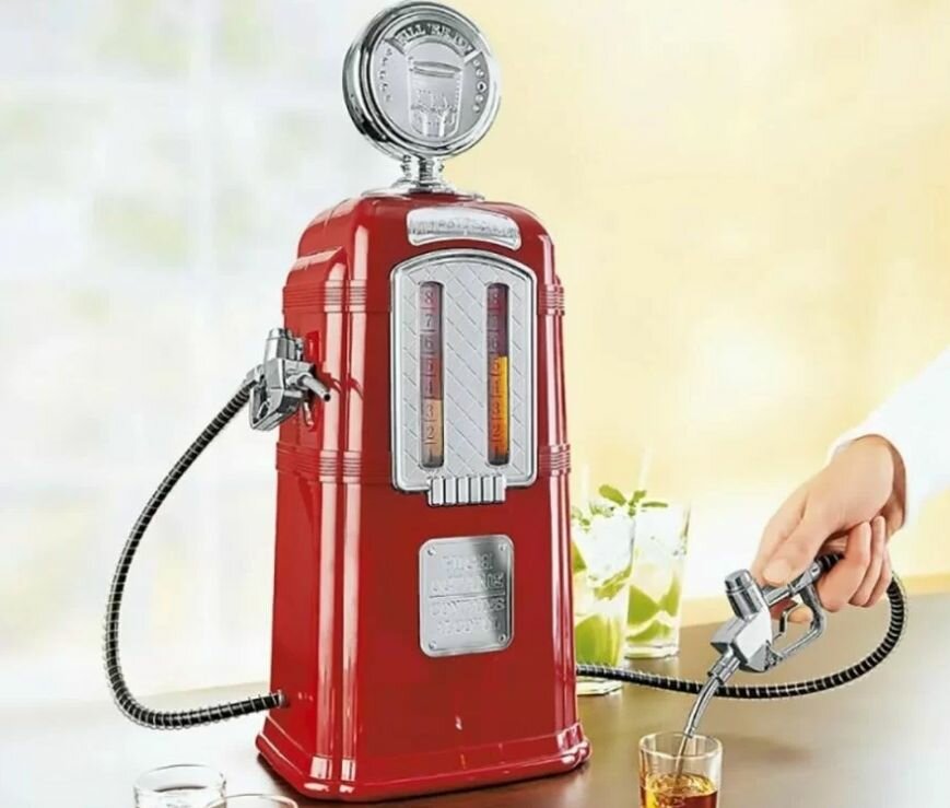 Диспенсер для напитков мини-бар Бензоколонка