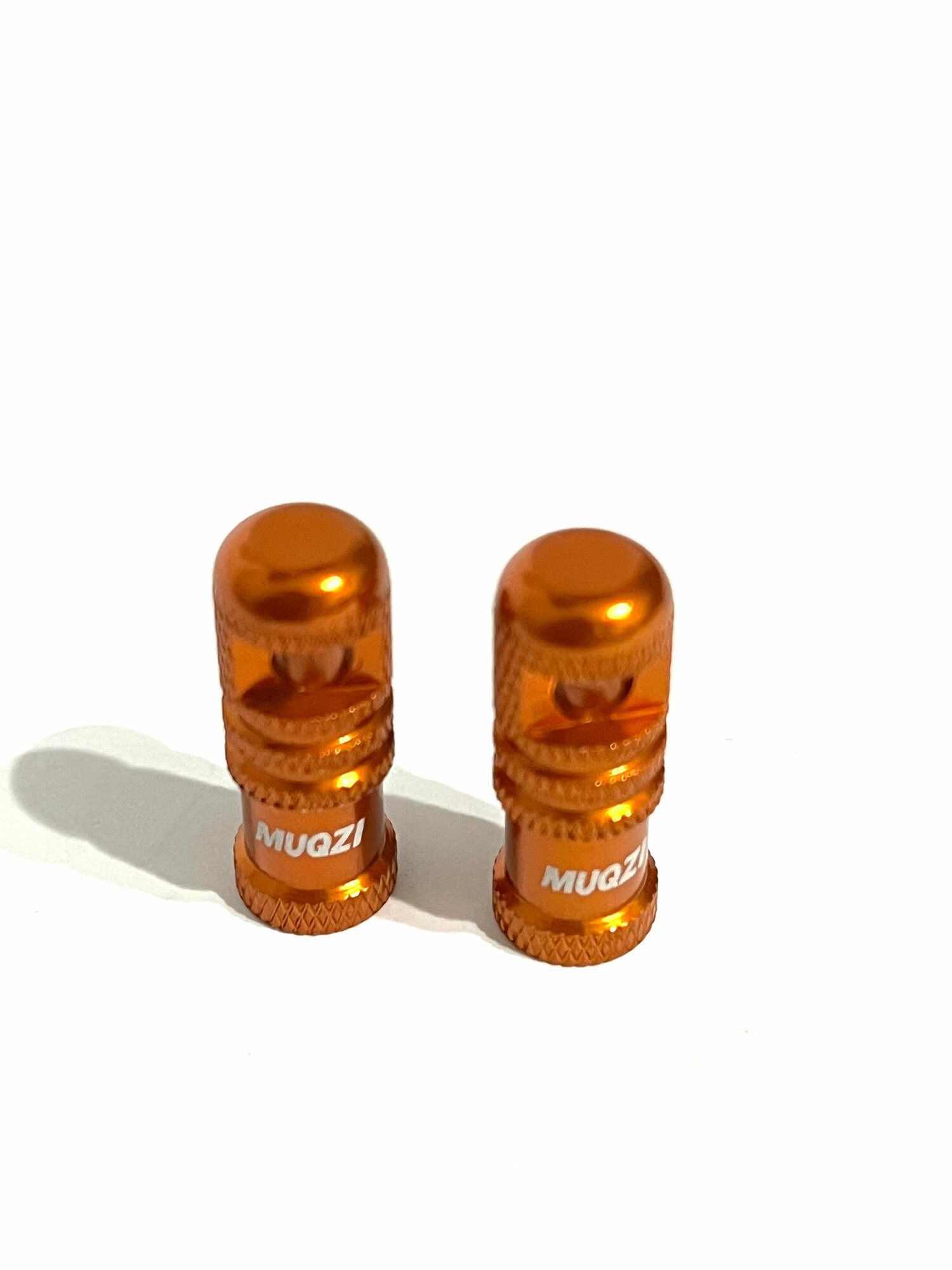 Колпачок на ниппель PRESTA, 2 шт, цвет оранжевый